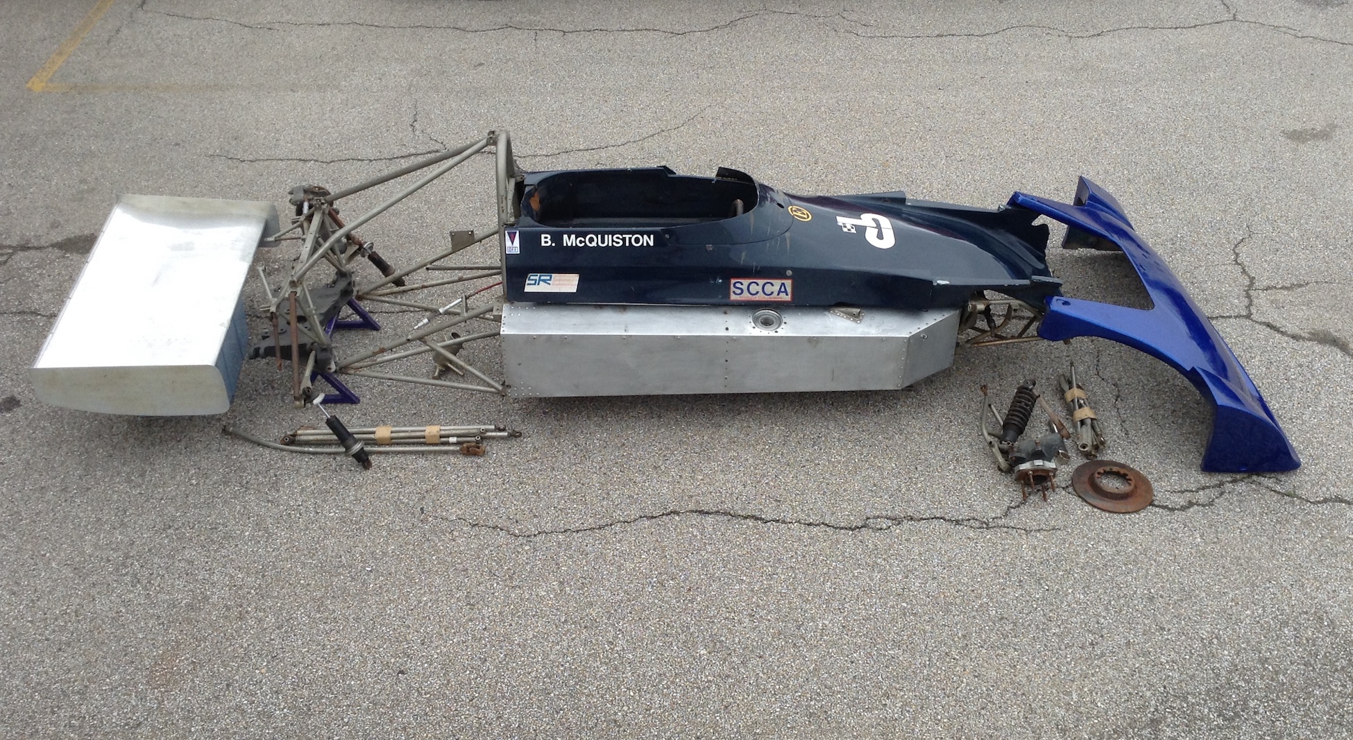 1974 Chevron B27 Partial Chassis