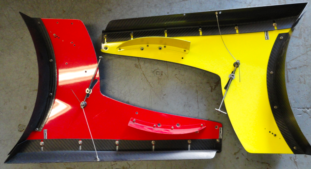 Lola front wing ends